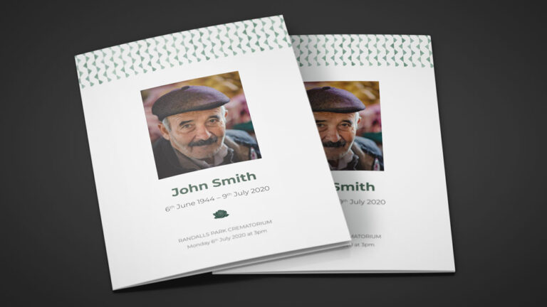 Funeral Service Sheets – Dyer and Son Ltd – Printers in Leatherhead